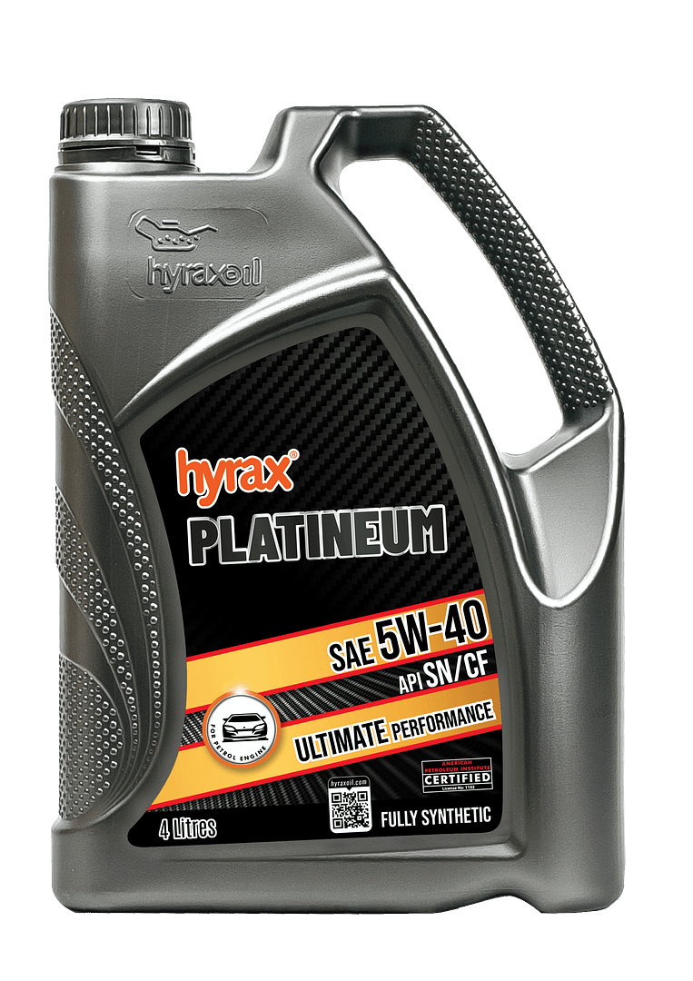 Platineum 5W40 - Hyrax Oil - We Are The Lubricants Experts