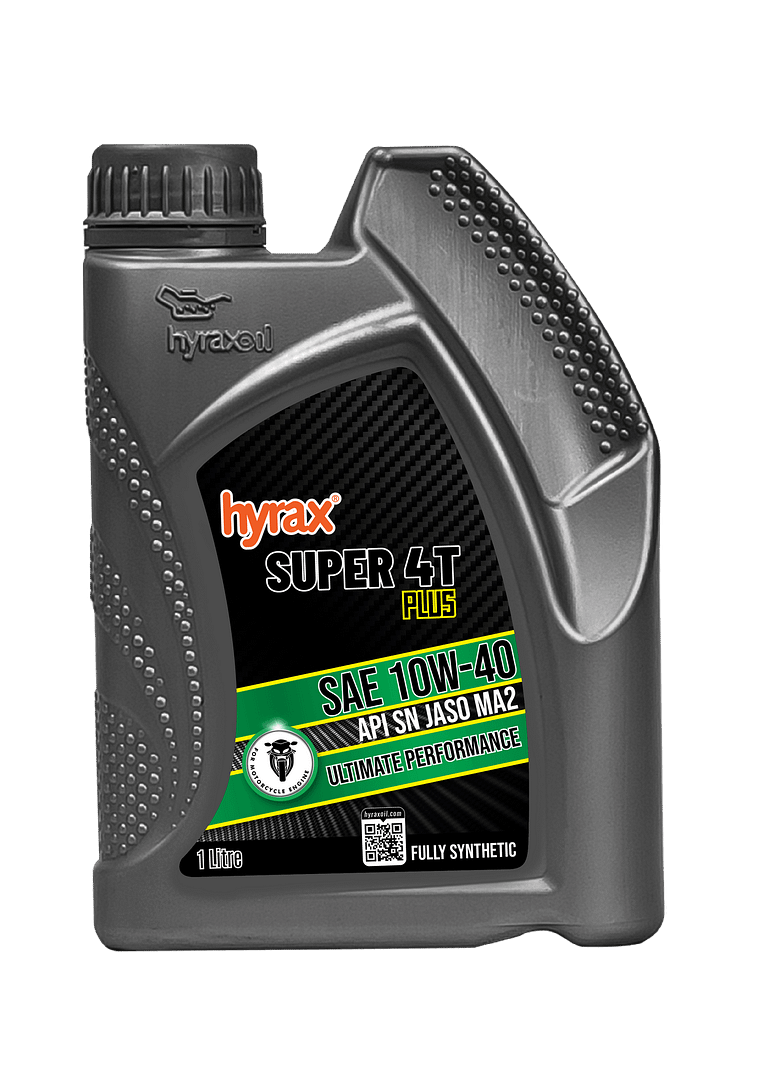 Super 4T Plus 10W40 - Hyrax Oil - We Are The Lubricants Experts