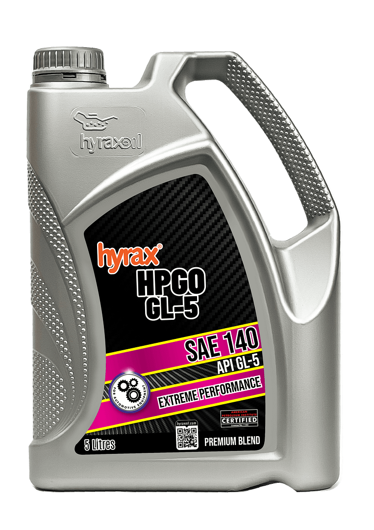 HPGO GL-5 140 - Hyrax Oil - We Are The Lubricants Experts